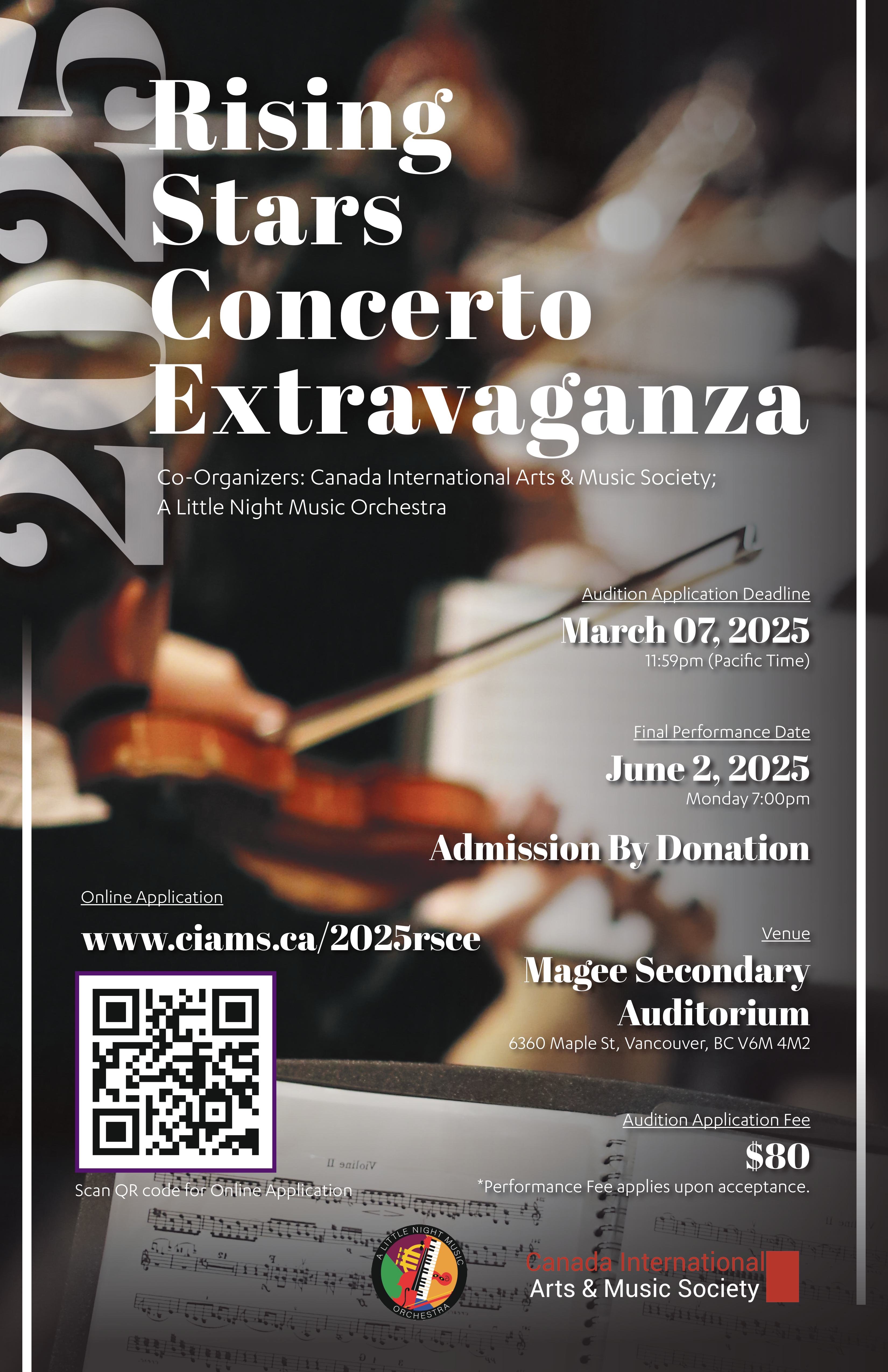 2025 Rising Star Concerto Extravaganza (application closed, the ...